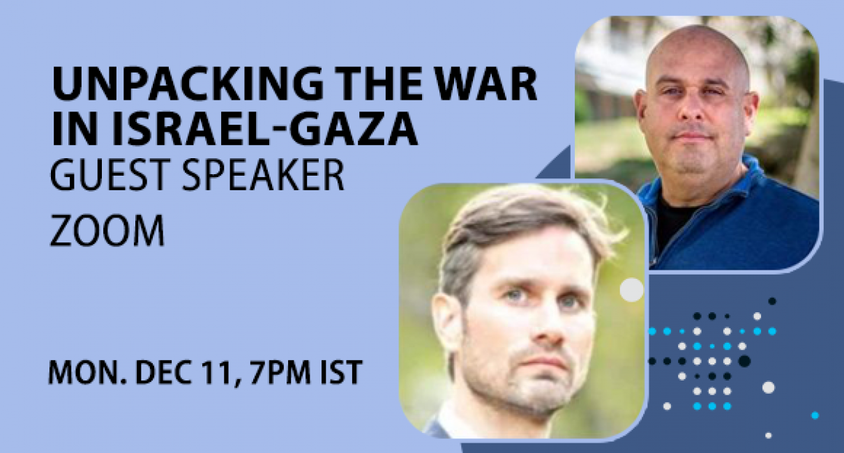 Unpacking the War in Israel-Gaza: Guest Speaker Zoom | TAU ...